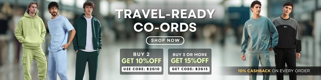 Co ord Set Men | Coord Set for Men Online In India | Nobero