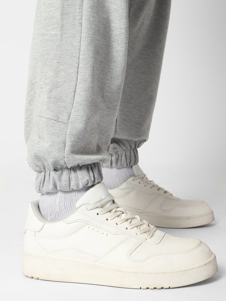 Oversized Jogger | Mid waist | Typography | Cut & sew panels – Nobero