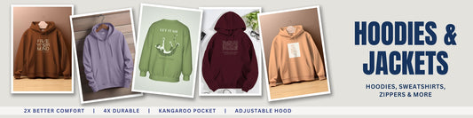 Shop Stylish Hoodies & Jackets for Men & Women - Nobero