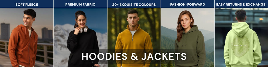 Hoodies for Men | Buy Jacket & Stylish Hoodies for Men Online in India ...