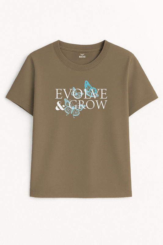 Evolve and Grow Women Classic Fit Tee – Nobero