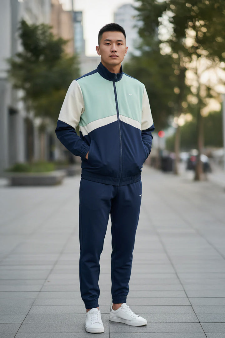 Geo Panel Tracksuit – Nobero
