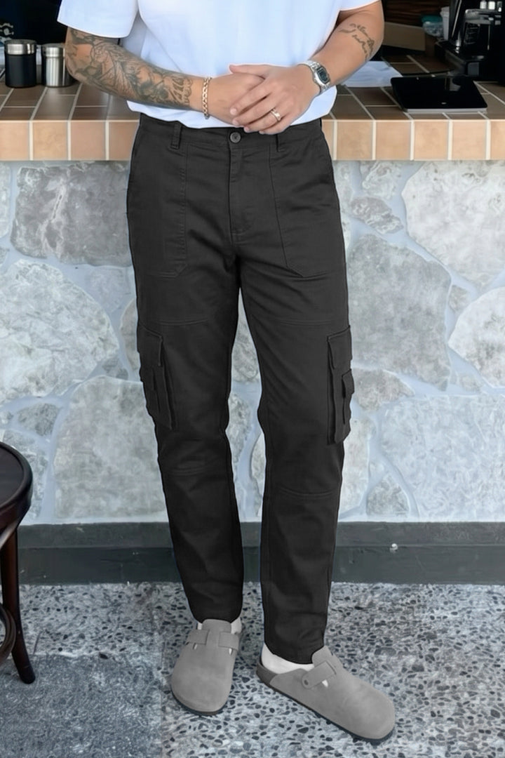 Cargo Pants for Men | Relaxed Fit Cotton Pants – Nobero