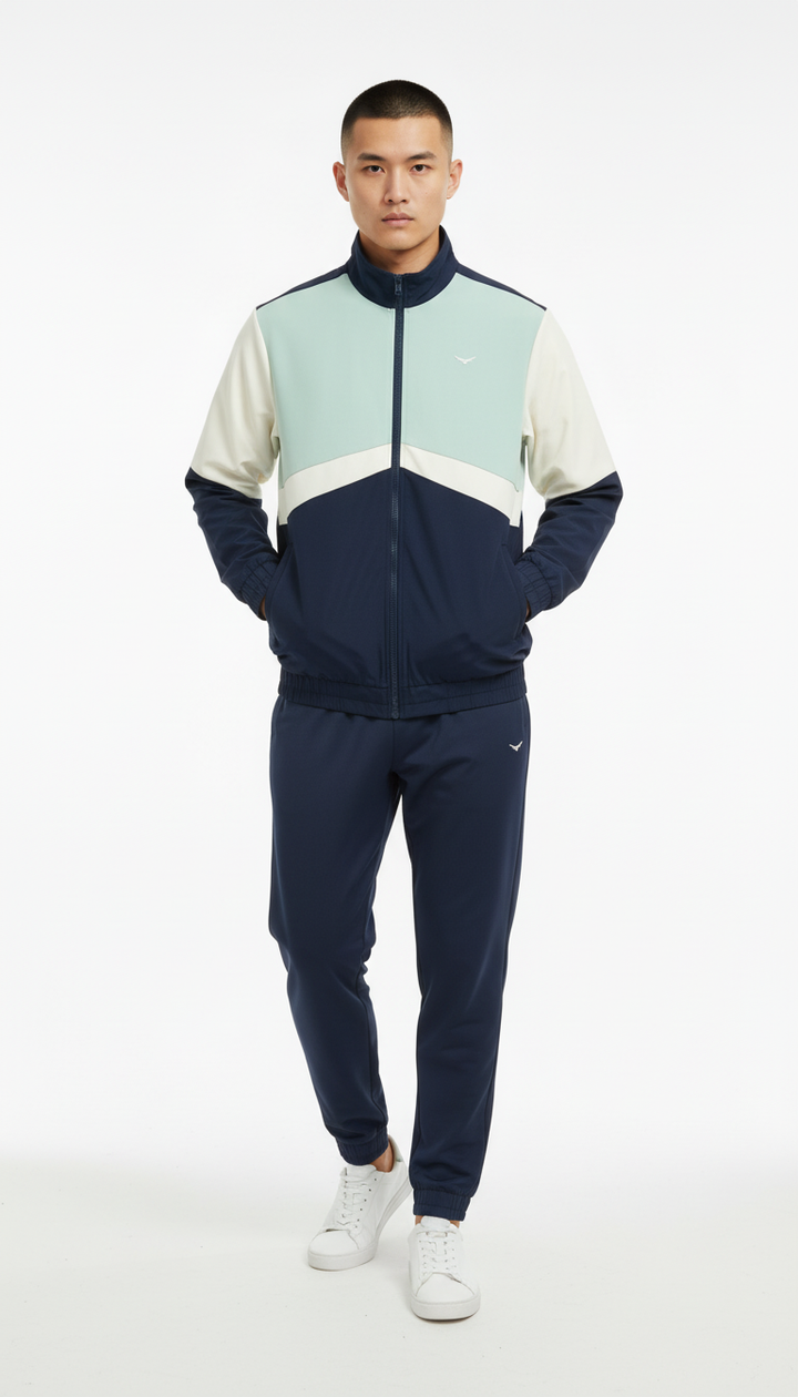 Geo Panel Tracksuit – Nobero